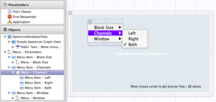 Create A Fft Analyzer Part Iii Building Ui With Cocoa And Objective C Sample And Hold